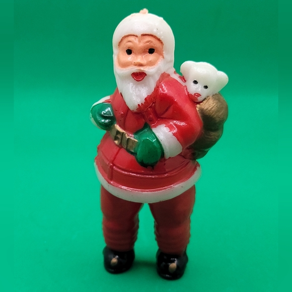 Unknown | Holiday | Vtg Santa Claus Plastic Christmas Ornament Hong ...